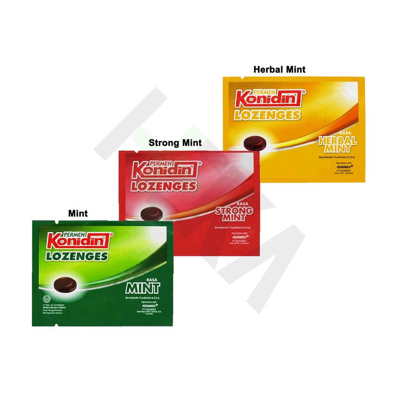 Konidin Lozenges isi 6 - Permen Batuk Sakit Tenggorokan - Shop | Tokopedia