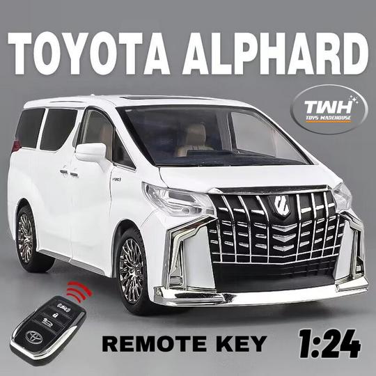 DIECAST MOBIL TOYOTA ALPHARD PREMIUM DENGAN REMOTE INFRARED MODEL SKALA ...