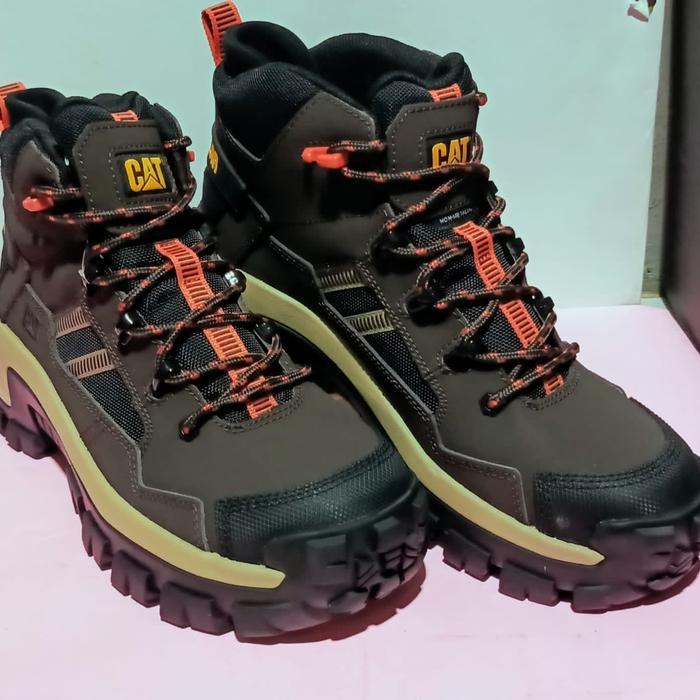 Jual Sepatu Safety Caterpillar Invader HI CT WP Coffee Bean Import ...