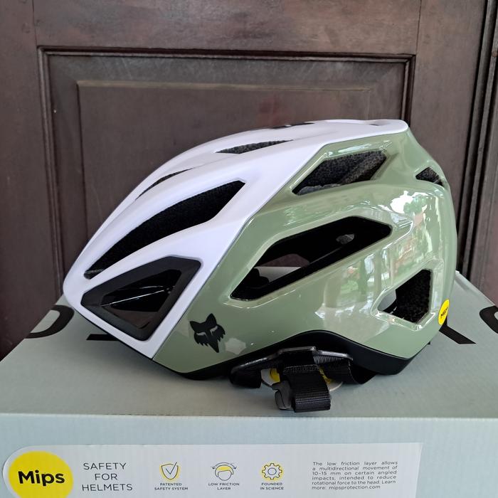 Jual Helm Fox Crossframe Pro Exploration Moss Helmet - Mips Fidlock ...