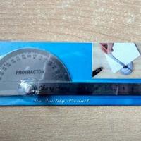 Jual Busur 180 Derajat Combi Penggaris Protactor Stainless Steel 100mm ...