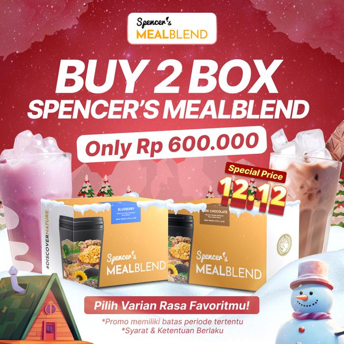 Jual Spencers Mealblend Minuman diet Slimming drink sehat rendah kalori ...