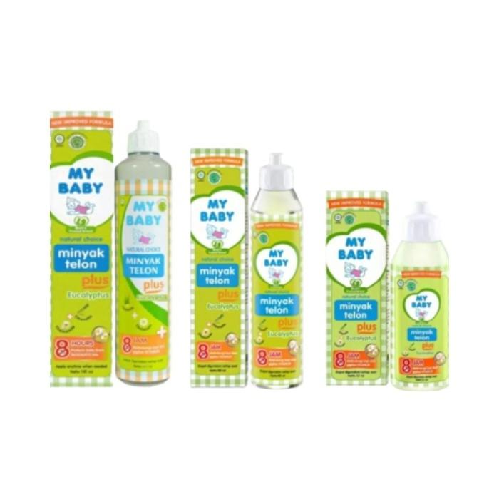 MY BABY Minyak Telon Plus - Minyak Bayi Anti Nyamuk 8 Jam - 90/150 ml ...