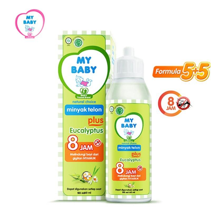 MY BABY Minyak Telon Plus - Minyak Bayi Anti Nyamuk 8 Jam - 90/150 ml ...