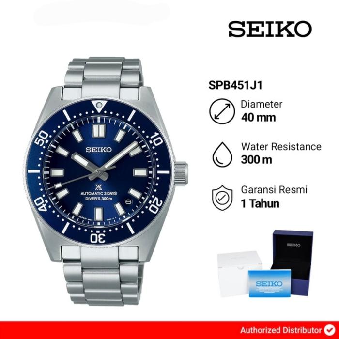 Jual Jam Tangan Pria SEIKO Prospex SPB451J1 New 62MAS 1965 Diver ...