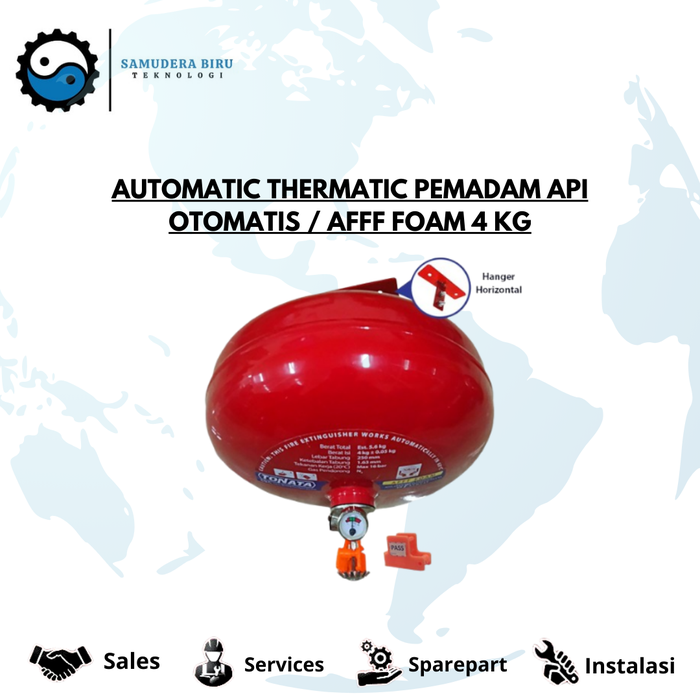 Jual Automatic Thermatic Pemadam Api Otomatis / AFFF Foam 4 kg - Kota ...