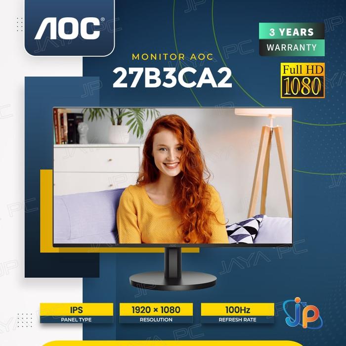 Promo Monitor AOC LED IPS 27B3CA2 - Full HD 27" Inch Cicil 0% 3x ...