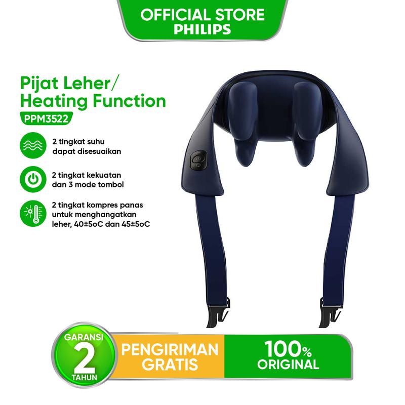 Philips massage PPM3522 Neck Pijat bahu dan leher - Shop | Tokopedia