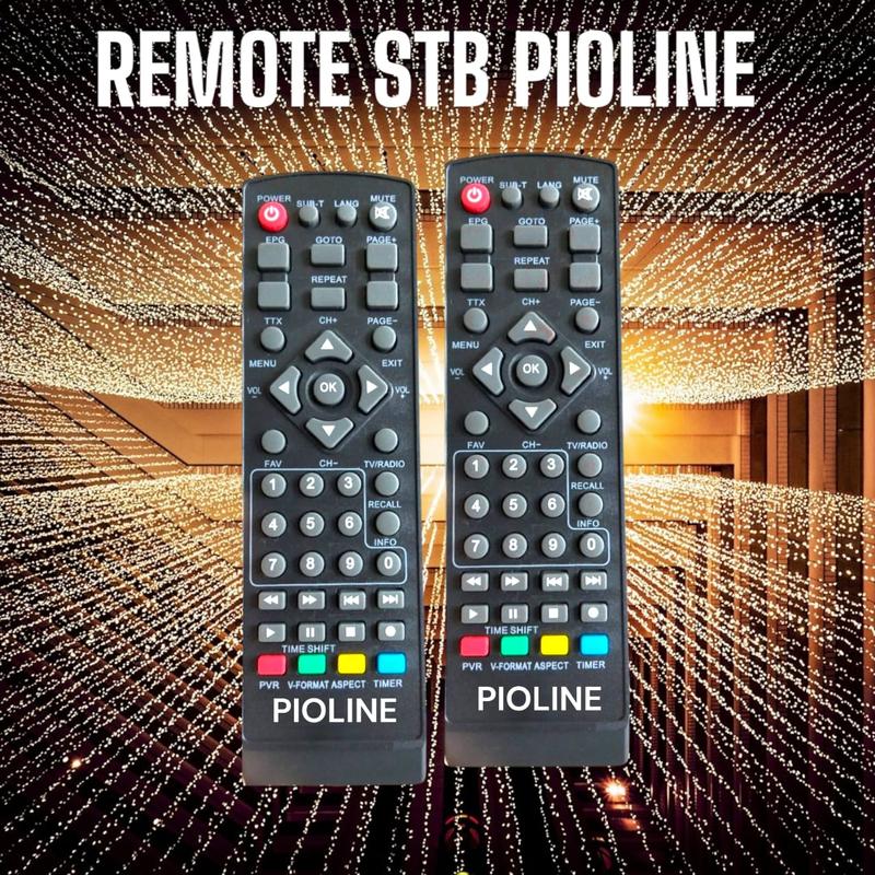 REMOT STB PIOLINE REMOTE SET TOP BOX LANGSUNG BISA DIGUNAKAN - Shop ...