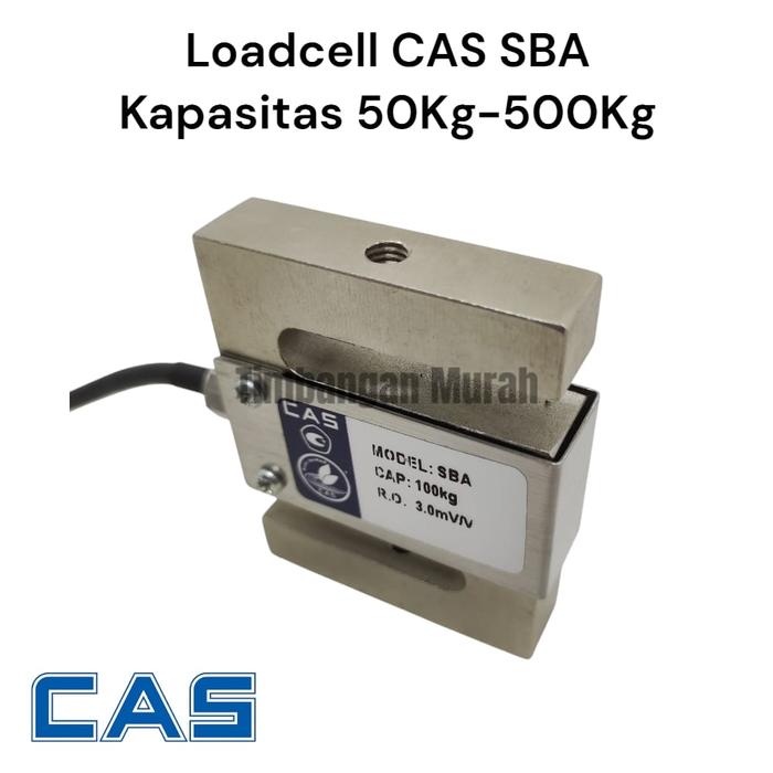 Jual Load cell gantung digital CAS SBA kap 50Kg - 500Kg made in Korea ...