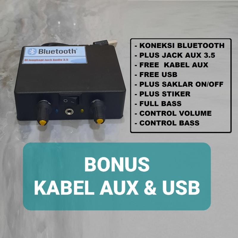 Ampli Mini Bluetooth Amplifier Mini Bluetooth 2 Potensio 5V Jack - Shop ...