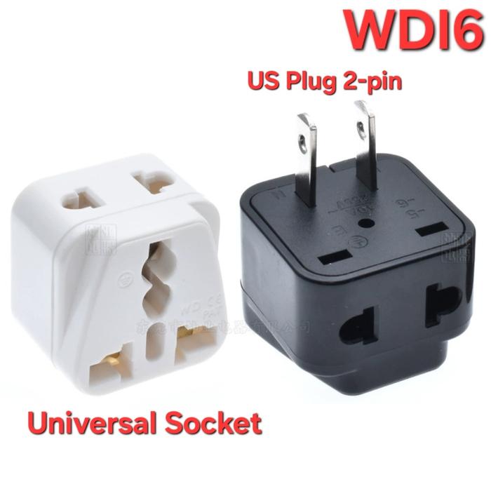 Jual AVPRO WDI-6 Conversion Plug US Plug to US UK AU Plug OVERSTEKER ...