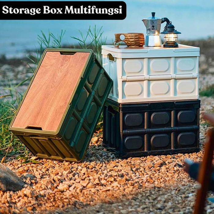 Promo Kotak Penyimpanan Lipat Serbaguna Foldable Storage Container Box ...