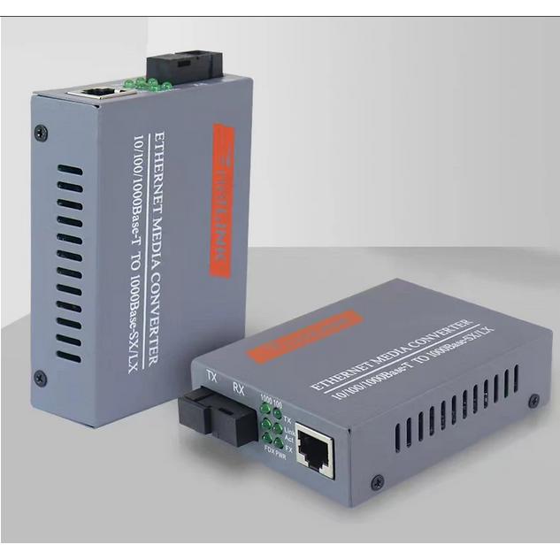 HTB Gigabit Netlink Converter FO to Lan Rj45 / Konverter Fiber - Shop ...