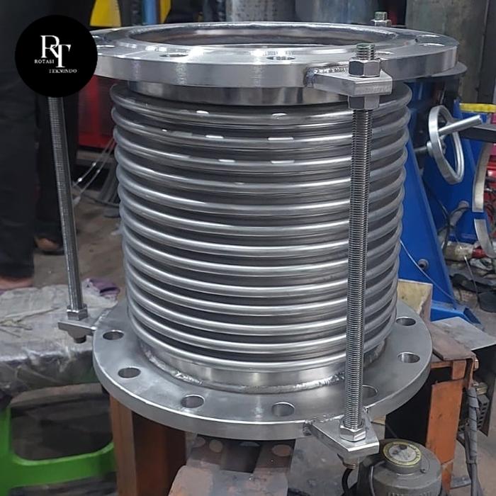 Jual Bellow Expansion Joint SS304 3" INCH x 300MM FLANGE PN16 STAINLESS ...