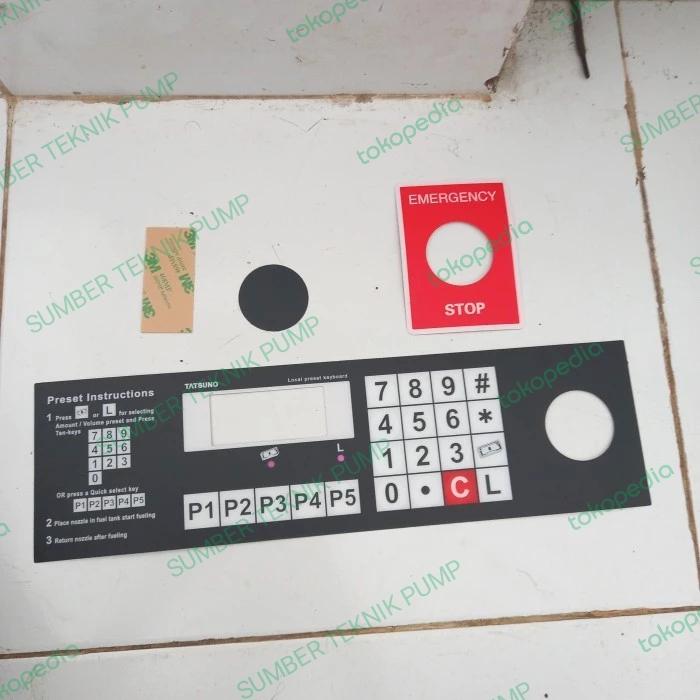 Jual sticker stiker keypad kiped tatsuno/ready stock - Jakarta Barat ...