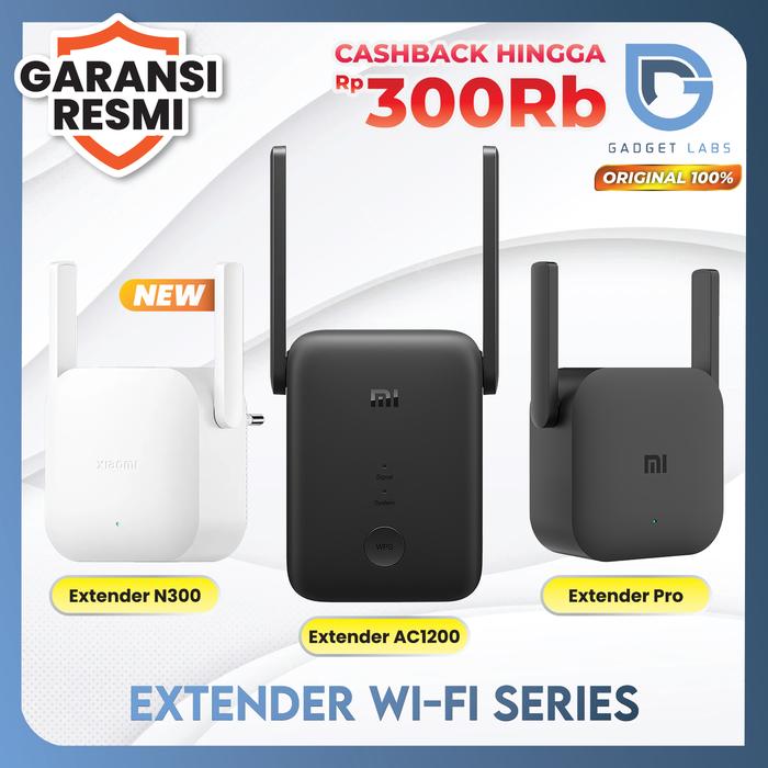 Jual Xiaomi Mi WiFi Wireless Repeater Amplifier Extender Pro / AC1200 ...