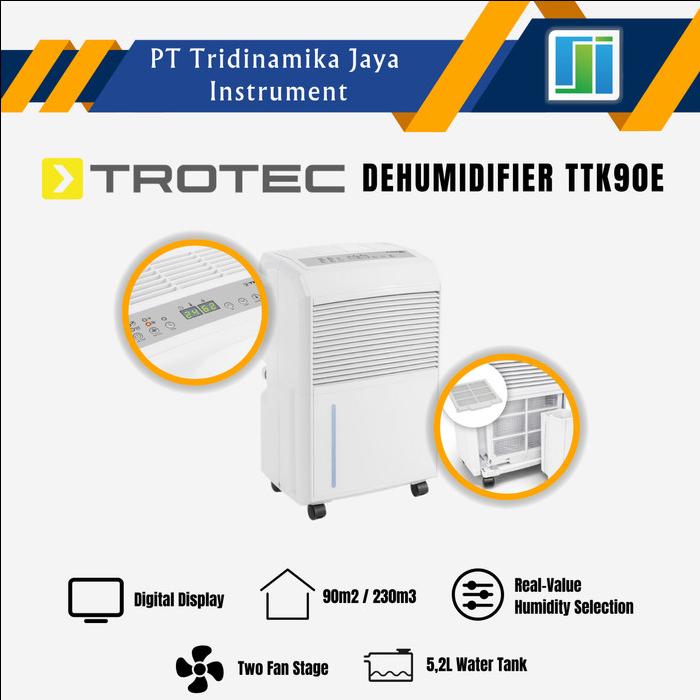 Jual Dehumidifier TROTEC TTK-90E Mengurangi Kelembapan Udara - Kab ...