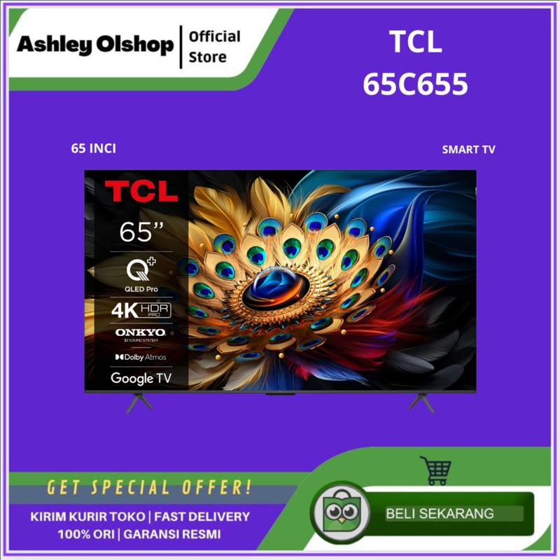 TV TCL 65C655 QLED PRO 65 inc 4K C655 Google TV GARANSI RESMI - Shop ...