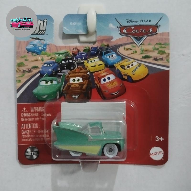 cars mini racers mattel disney flo - Shop | Tokopedia