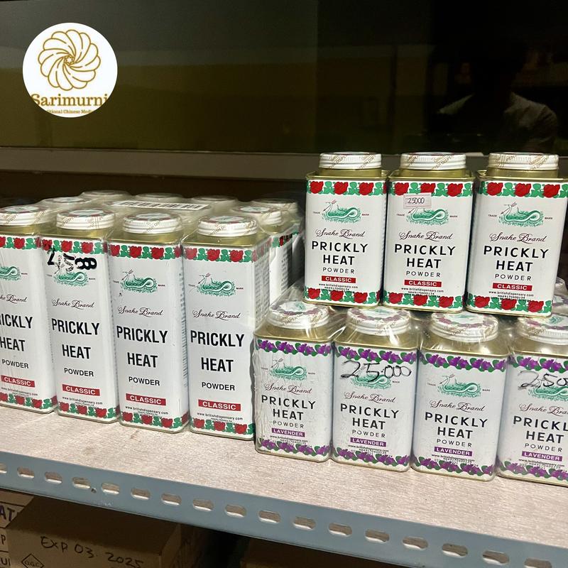Prickly Heat Powder Classic 300 Gram Bedak Ular Bedak Gatal Biang ...