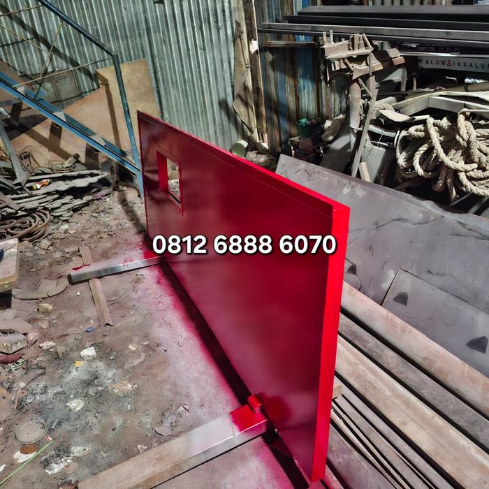 Jual Pintu Emergency Tahan Api/Pintu Plat Baja Kebakaran/Pintu Darurat ...