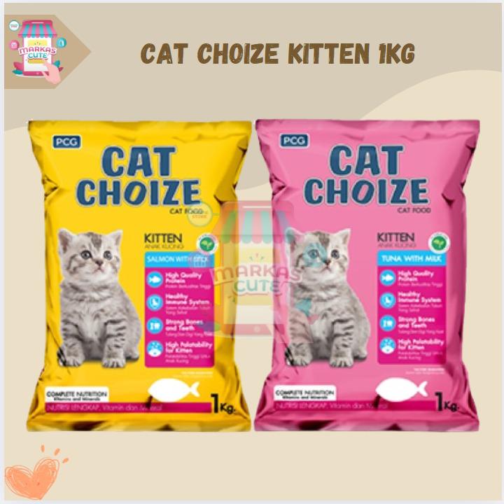 Cat Choize Kitten 1kg - Makanan Kucing Cat Choize / Cat Food Kitten ...