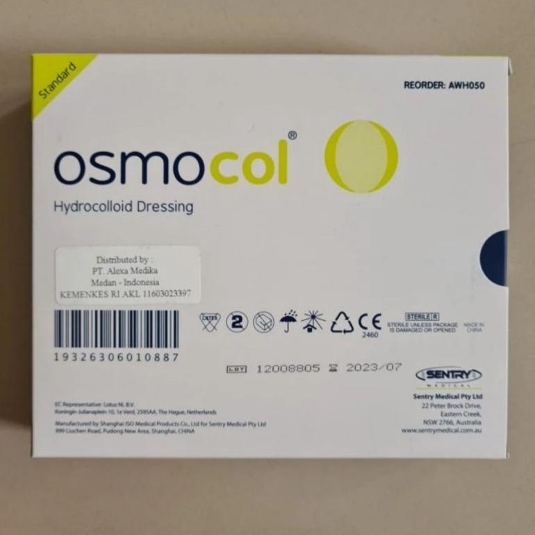 [ READY ] Hydrocolloid Dressing Extra Thin 10cm x 10cm - OSMOCOL - Shop ...