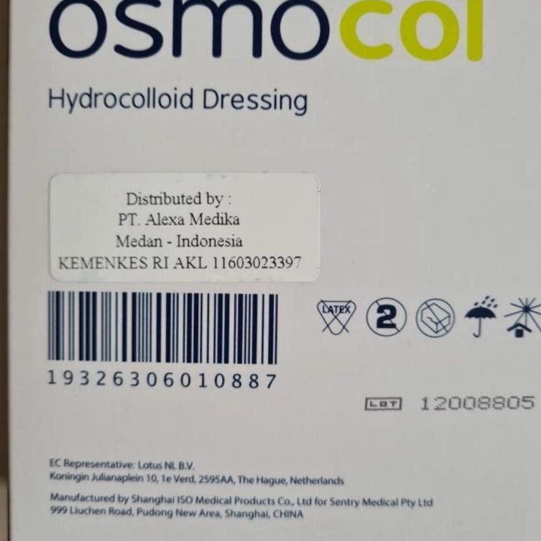 [ READY ] Hydrocolloid Dressing Extra Thin 10cm x 10cm - OSMOCOL - Shop ...