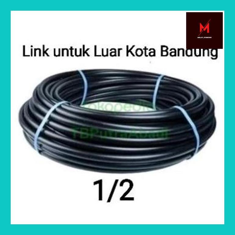 Melati_S' Selang Pe Hitam 1/2 Inch Pipa Hdpe 1/2" Selang Pdam Selang ...