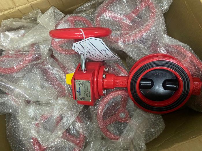 Jual BCV Viking 4" Butterfly Valve tamper switch 4 inch Branch control ...