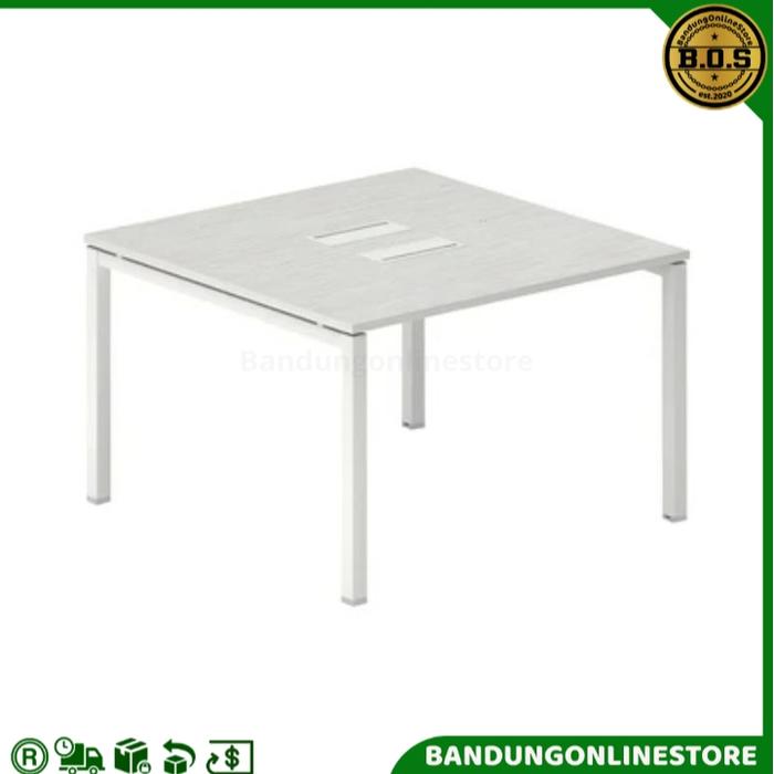 Jual Meja Kantor Workstation Minimalis 2 Seater Iron Wood Sieben Meja ...
