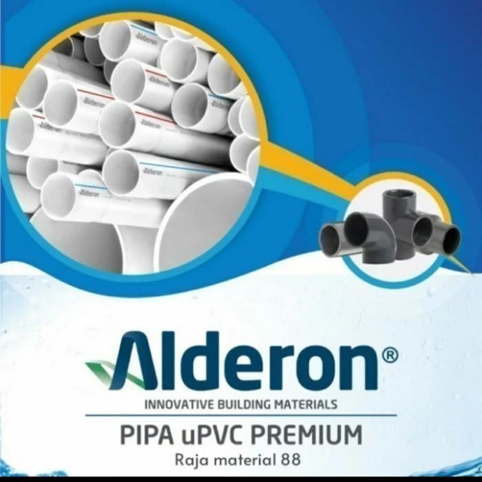 Pipa PVC Alderon AW 1 1/4 Inch 4 Meter untuk air mengalir bertekanan ...