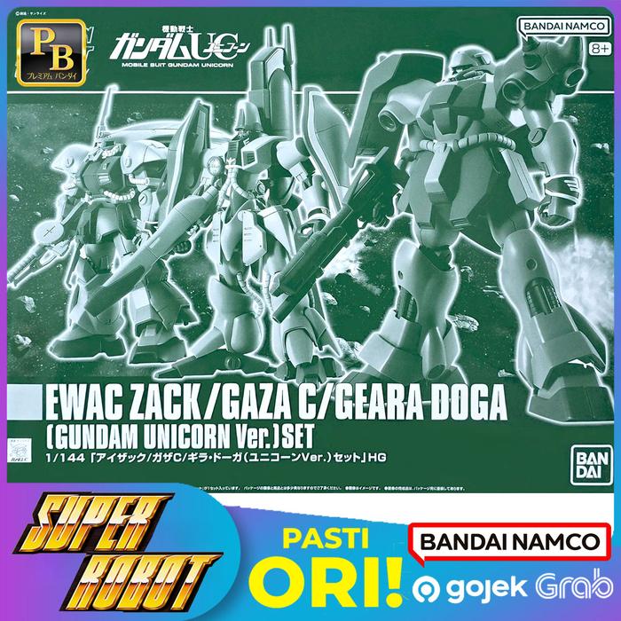 Jual BANDAI HG Ewac Zack / Gaza C / Geara Doga (GUNDAM UNICORN Ver ...