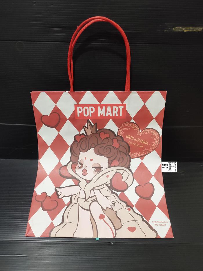 Jual POP MART Paper Bag Singapore - SkullPanda Skull Panda - SG Edition ...