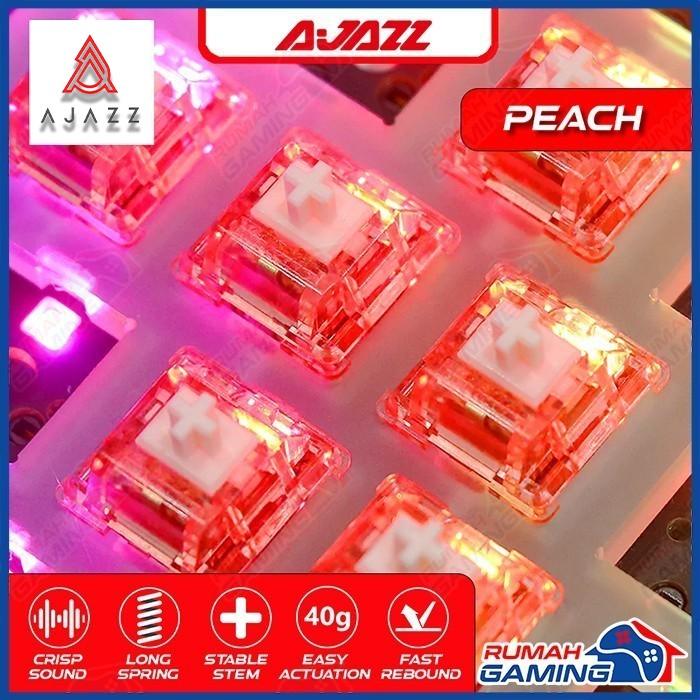 Jual SWITCH - MECHANICAL KEYBOARD - AJAZZ x HUANO PEACH - 40g - LINEAR ...