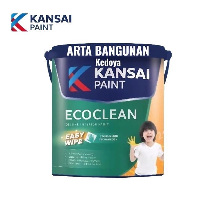 Jual Kansai ECO CLEAN Cat Tembok Interior Custom Warna Muda - 2,5 Ltr ...