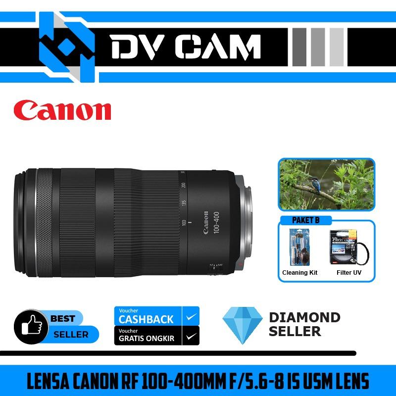 Lensa Canon RF 100-400mm f/5.6-8 IS USM Lens - Shop | Tokopedia