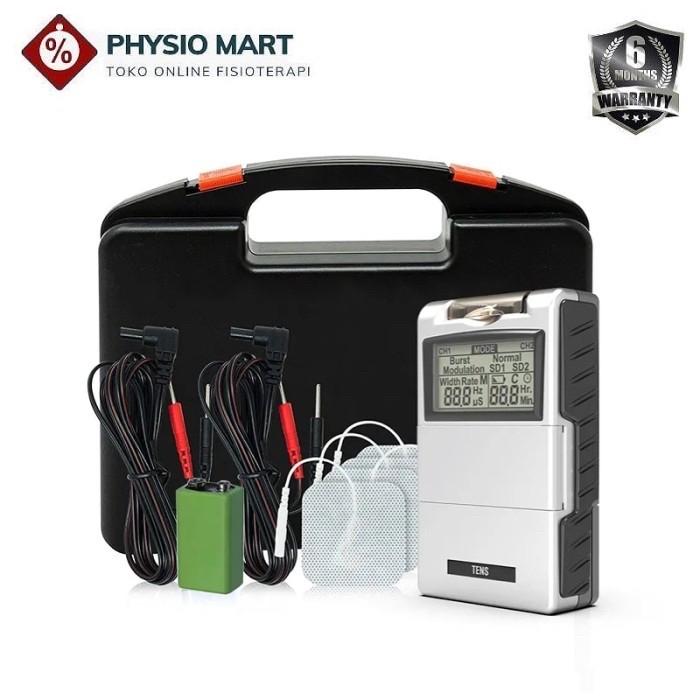TENS PORTABLE 2 CHANNEL ALAT FISIOTERAPI ORIGINAL HOMECARE - Shop ...