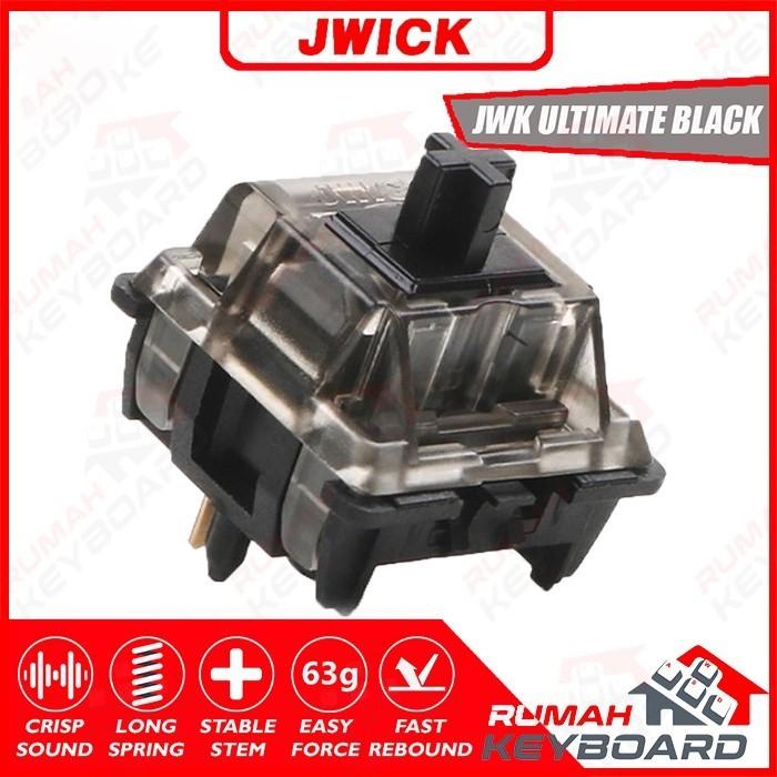 Jual SWITCH - JWK - JWICK - ULTIMATE BLACK SMOKEY - 5 PIN - 63.5g ...