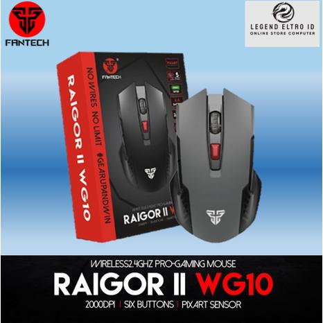FANTECH MOUSE WIRELESS GAMING RAIGOR II WG10 BLACK -WHITE - Shop ...