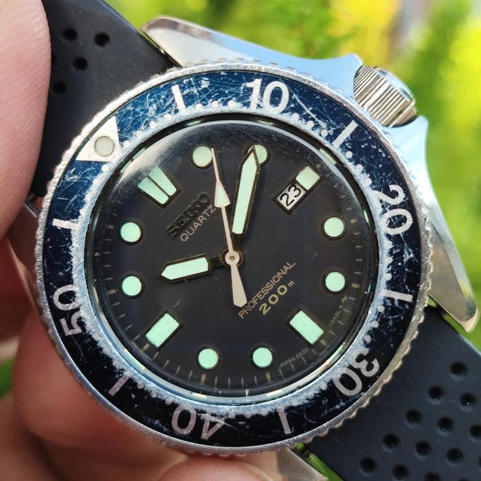Jual SEIKO 2A22 MIDSIZE DIVER 200M - BLACK DIAL (EXTREME RARE) - Kab ...