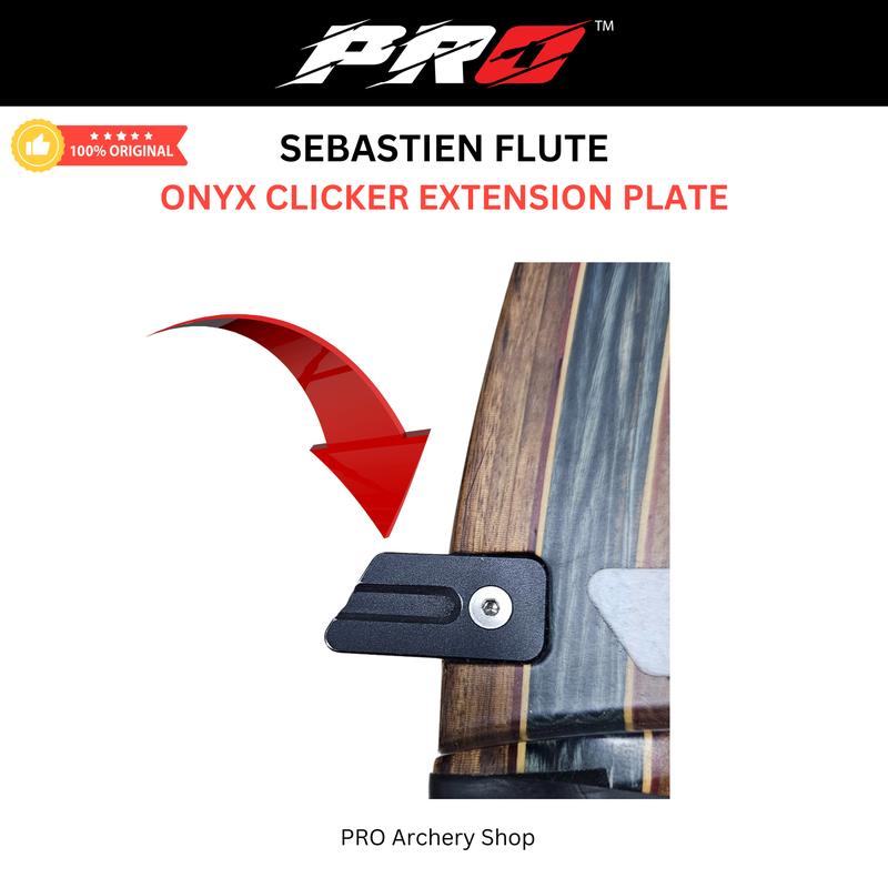 CLICKER EXTENSION PLATE RISER ONYX SEBASTIEN FLUTE - BUSUR WOODEN ...