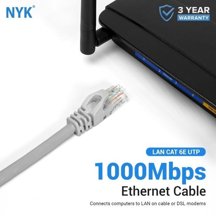 Promo NYK Kabel Lan Internet Cat 6E NYK CL NSE Cable Internet Tablet ...