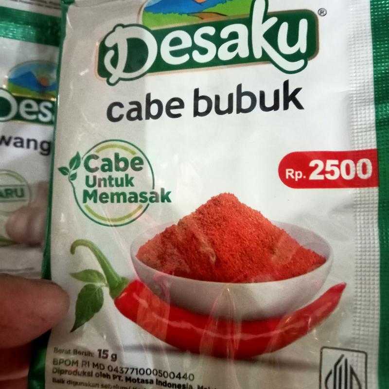 cabe bubuk desaku 1 saset Cabai - Shop | Tokopedia