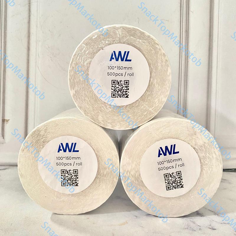 Label Barcode 100x150MM AWL / Sticker Thermal Resi AWL isi 500 - Shop ...