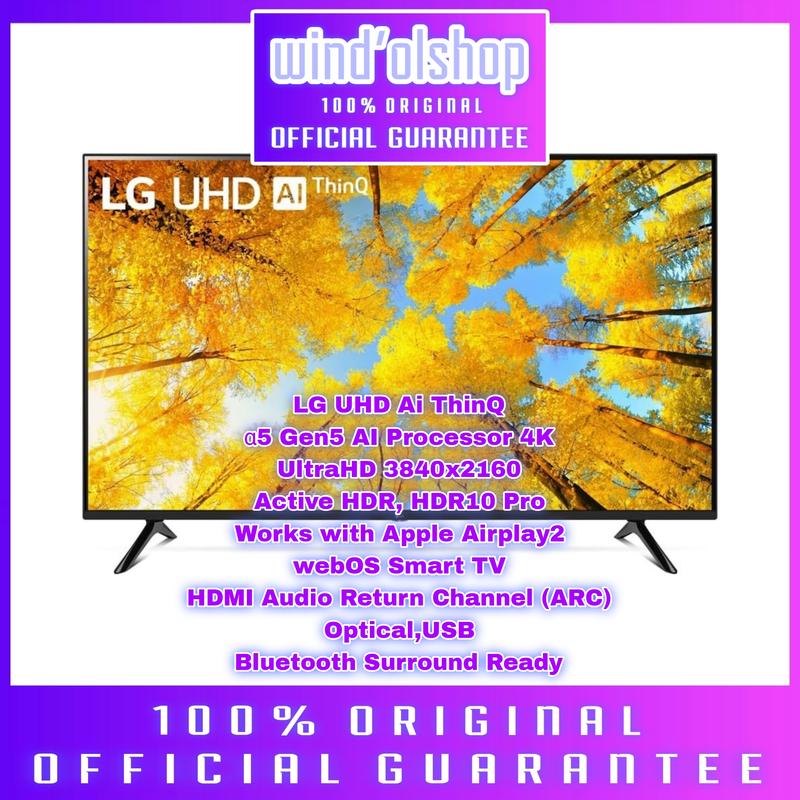 LG 43UQ7500PSF Smart TV LED 4K UHD 43UQ7500 43 inch, 43UQ75 HDR10 Pro ...
