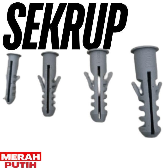 Pengait Sekrup Bor Tembok Baut Tembok S6 S8 S10 S12 Expander - Shop ...