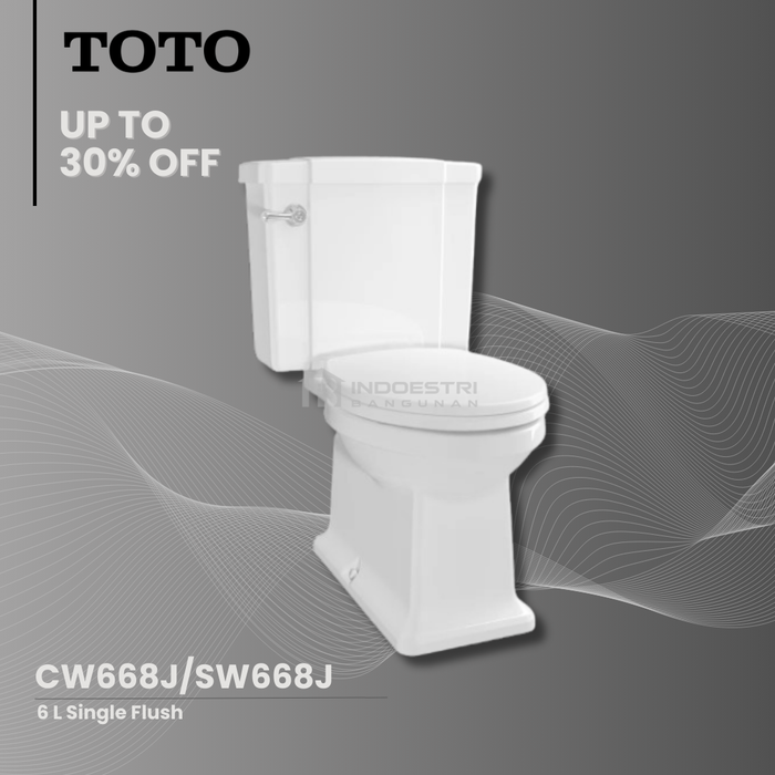 Promo Closet Duduk TOTO CW668J / SW668J + TC365 (230mm) - Kab. Bogor ...