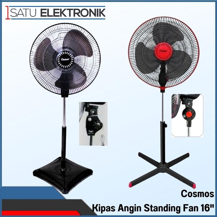 Jual Cosmos 16SDB Kipas Angin 16" Standing Fan Berdiri Hitam - Jakarta ...